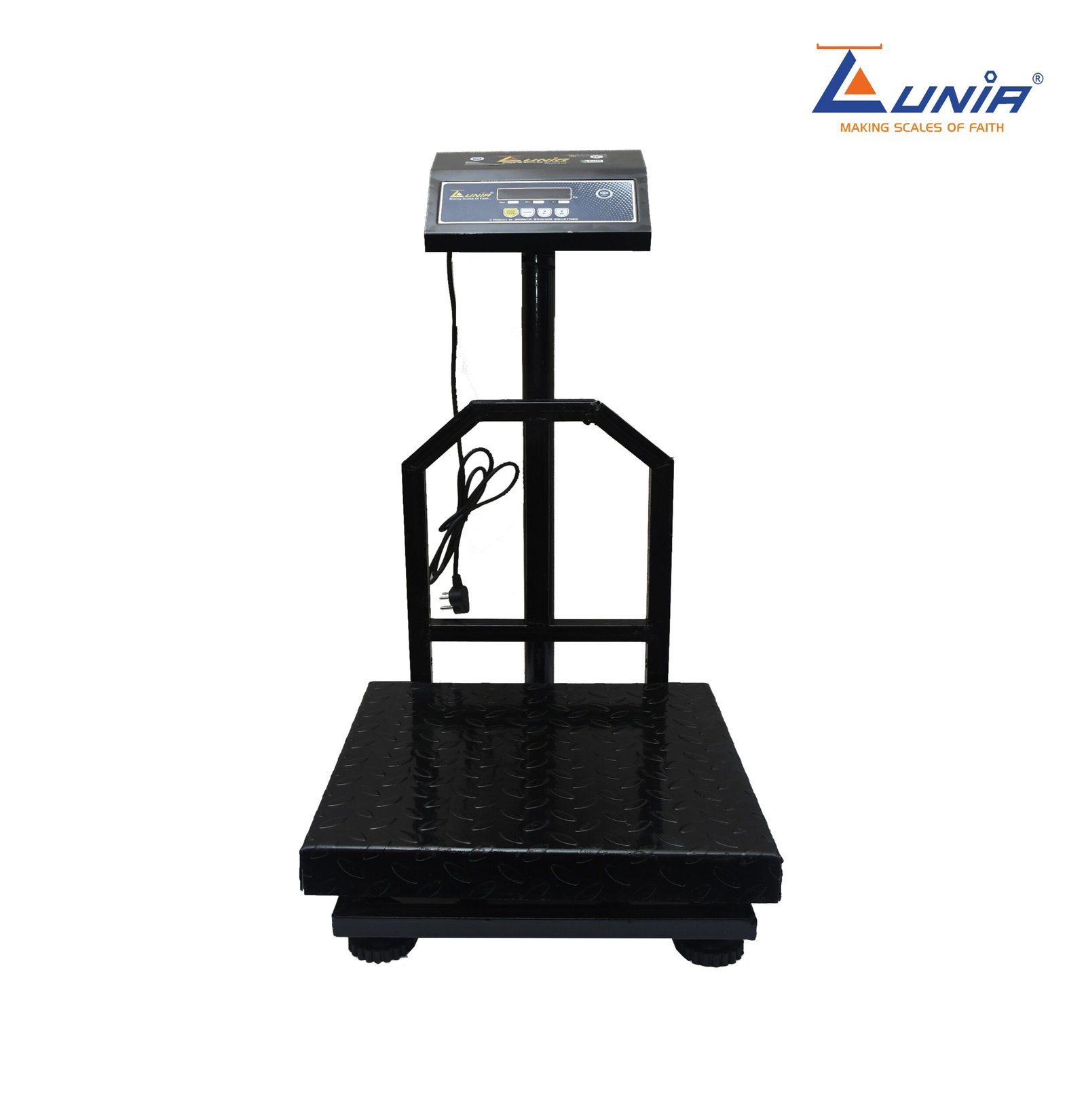 PLATFORM 400 X 400 (Checker plate) - JAYANTA WEIGHING INDUSTRIES